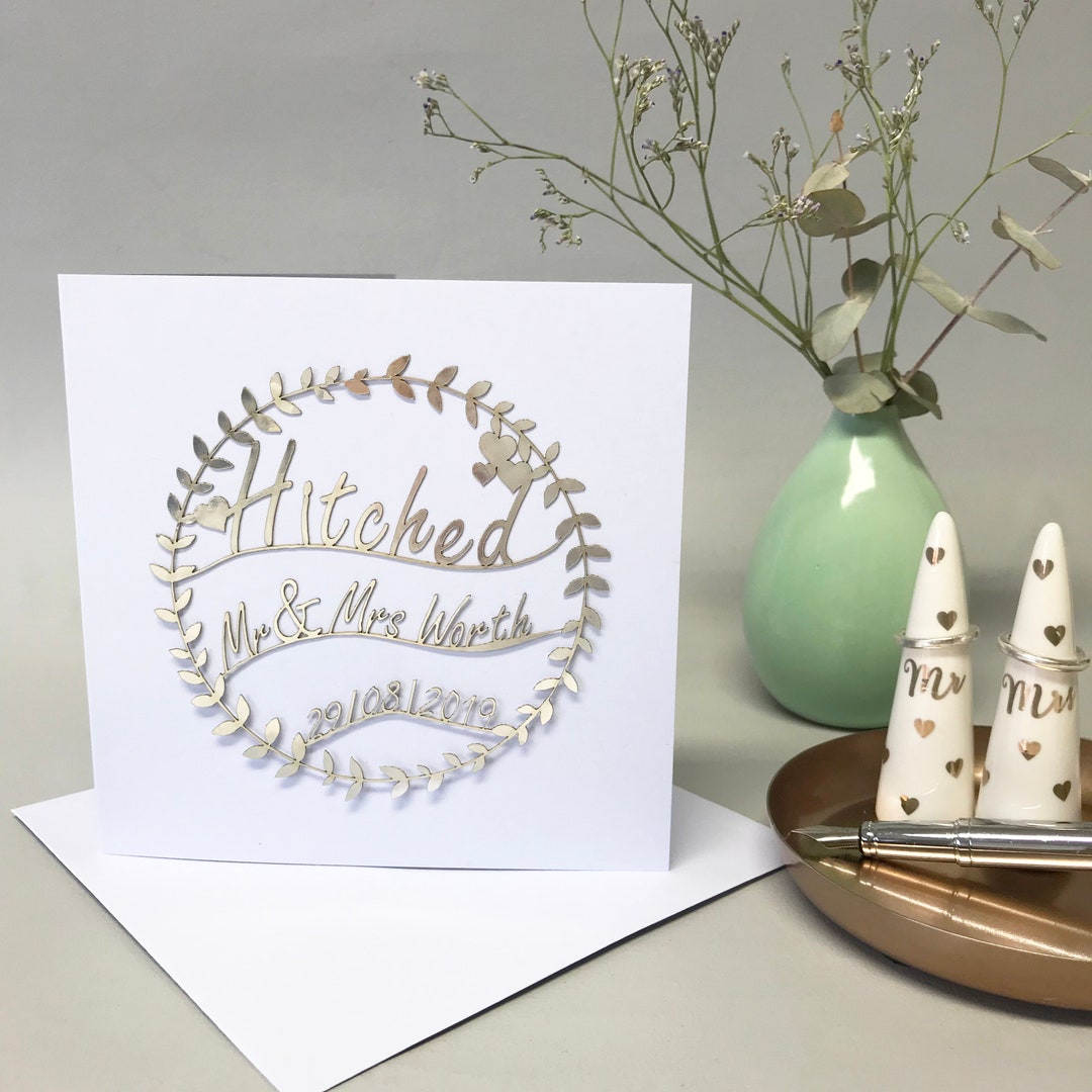 Weddings Cards, Personalised Cards for Weddings - Etsy