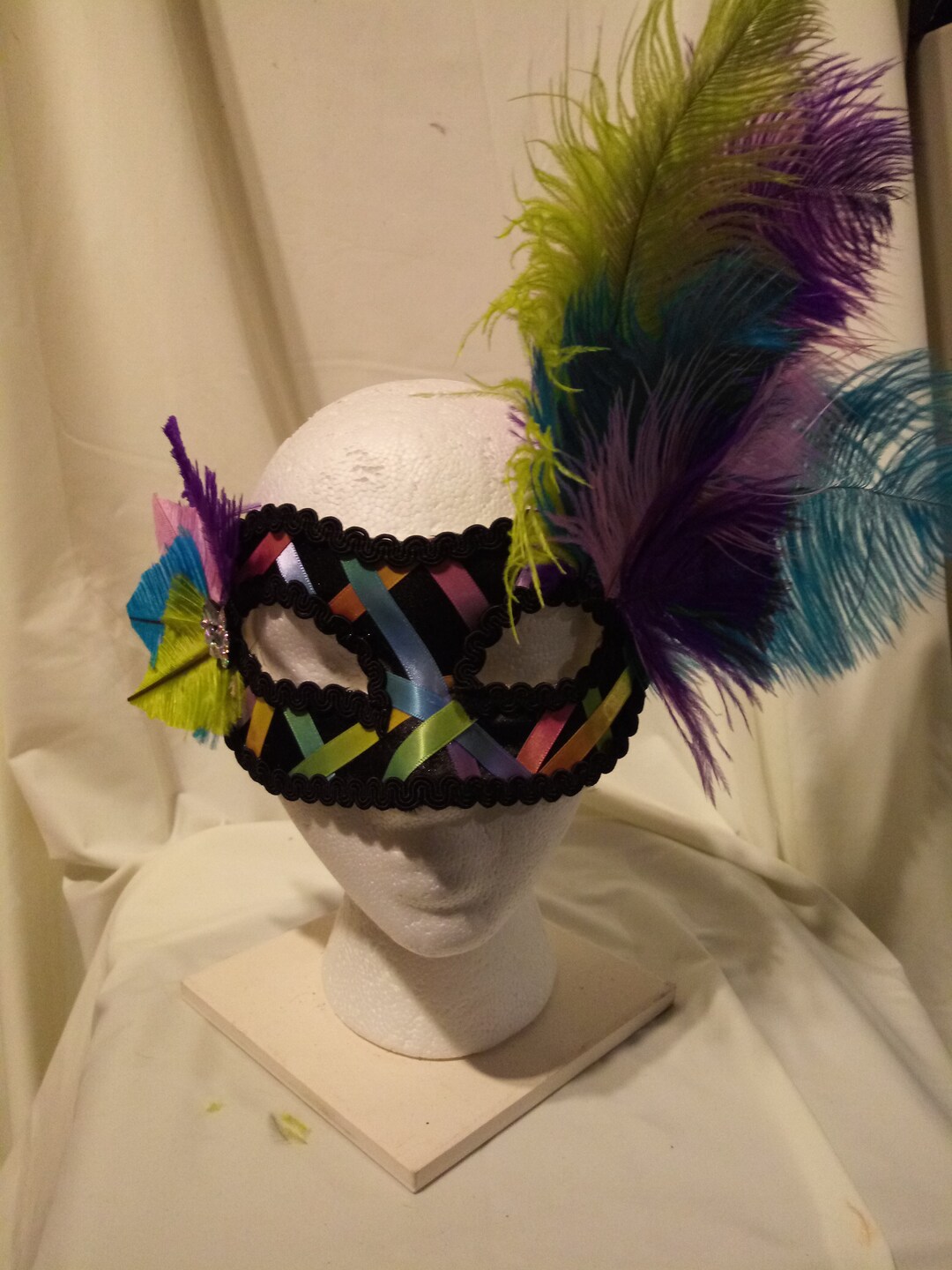Hand Crafted, One of a Kind Party Mask - Etsy