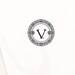 V MONOGRAM STAMP - Letter V Stamp - Business Card Stamp - Initial Gift ...