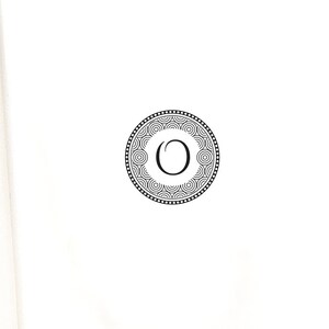 O Stamp Letter Monogram Name Initial Packed Unique Crafted Gift Box - Etsy