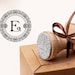 E MONOGRAM STAMP Letter E Stamp Business Card Stamp - Etsy