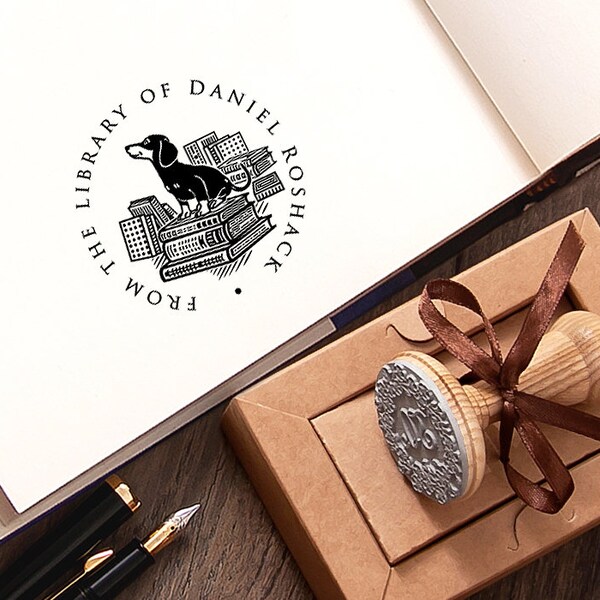 Shop Library Stamp - Etsy