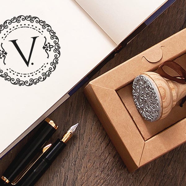 Monogram Letter V - Etsy