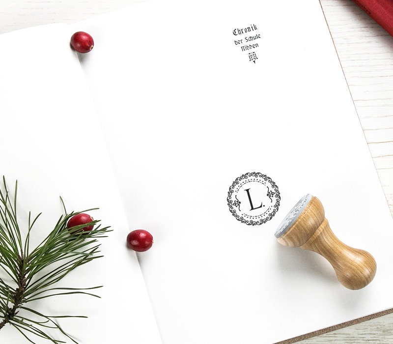 Letter L Rubber Stamp Monogram Name Initial L Alphabet - Etsy