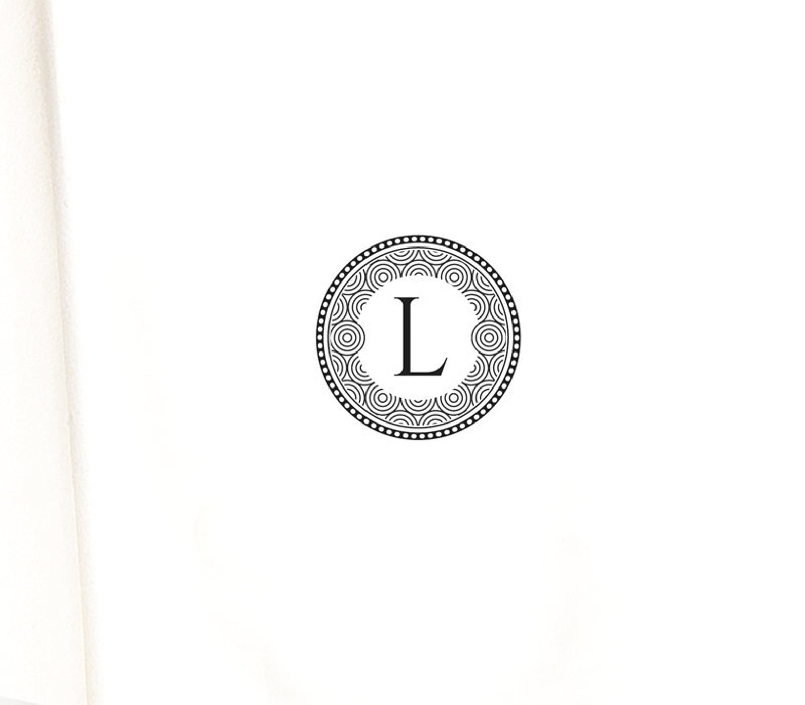 L Stamp Letter Monogram Name Initial Packed Unique Crafted | Etsy