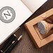 LETTER N STAMP - Monogram N Stamp - Business Card Stamp - Initial Gift ...