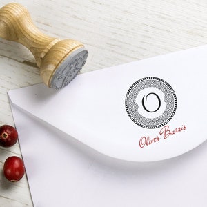 O Stamp Letter Monogram Name Initial Packed Unique Crafted Gift Box - Etsy