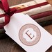 LETTER E STAMP - Monogram E Stamp - Initial E Gift - E Rubber Stamp ...
