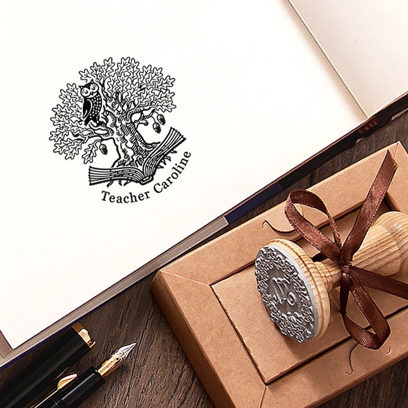 Open Book Stamp - Etsy