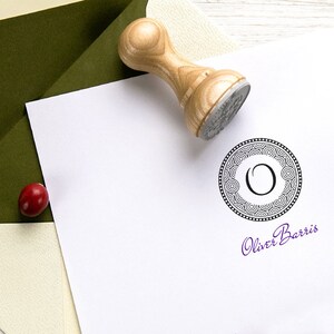 O Stamp Letter Monogram Name Initial Packed Unique Crafted Gift Box - Etsy