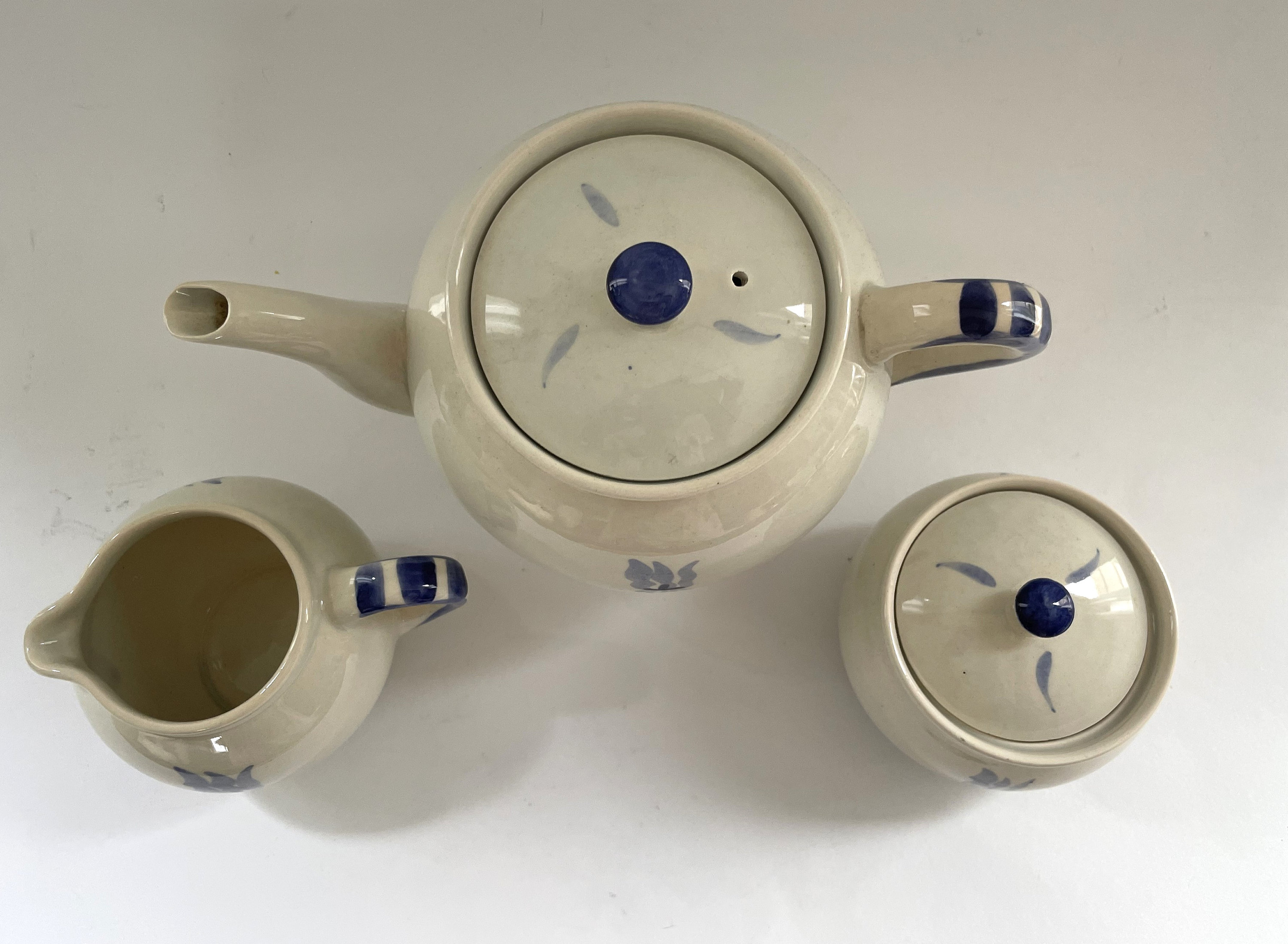 Royal Goedewaagen Holland OLAF Blue Tea Serving Set 1940s - Etsy