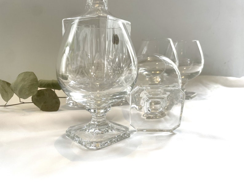 Royal Crystal Rock RCR Italian Whiskey Karaf With 4 Whiskey Glasses - Etsy