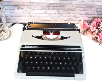 Silver Reed Typewriter - Etsy