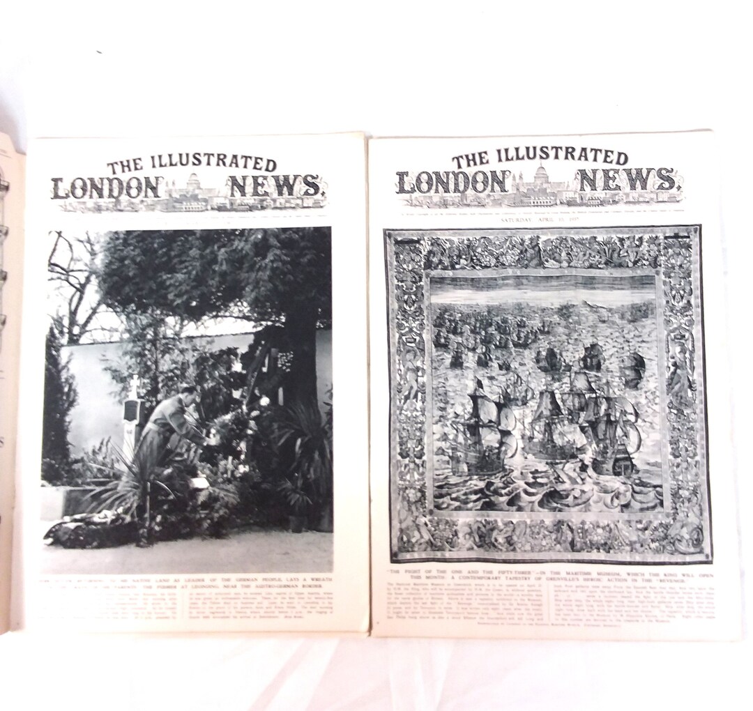 Magazines From the 1930s'. Illustrated London News Volumes 190 April ...