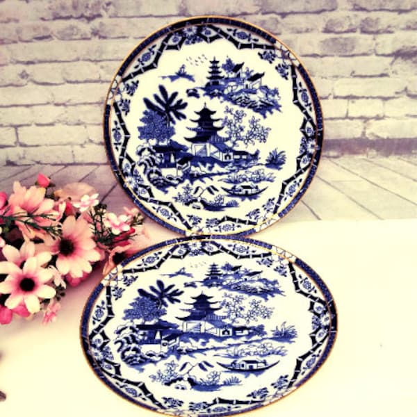Willow Pattern Plate - Etsy