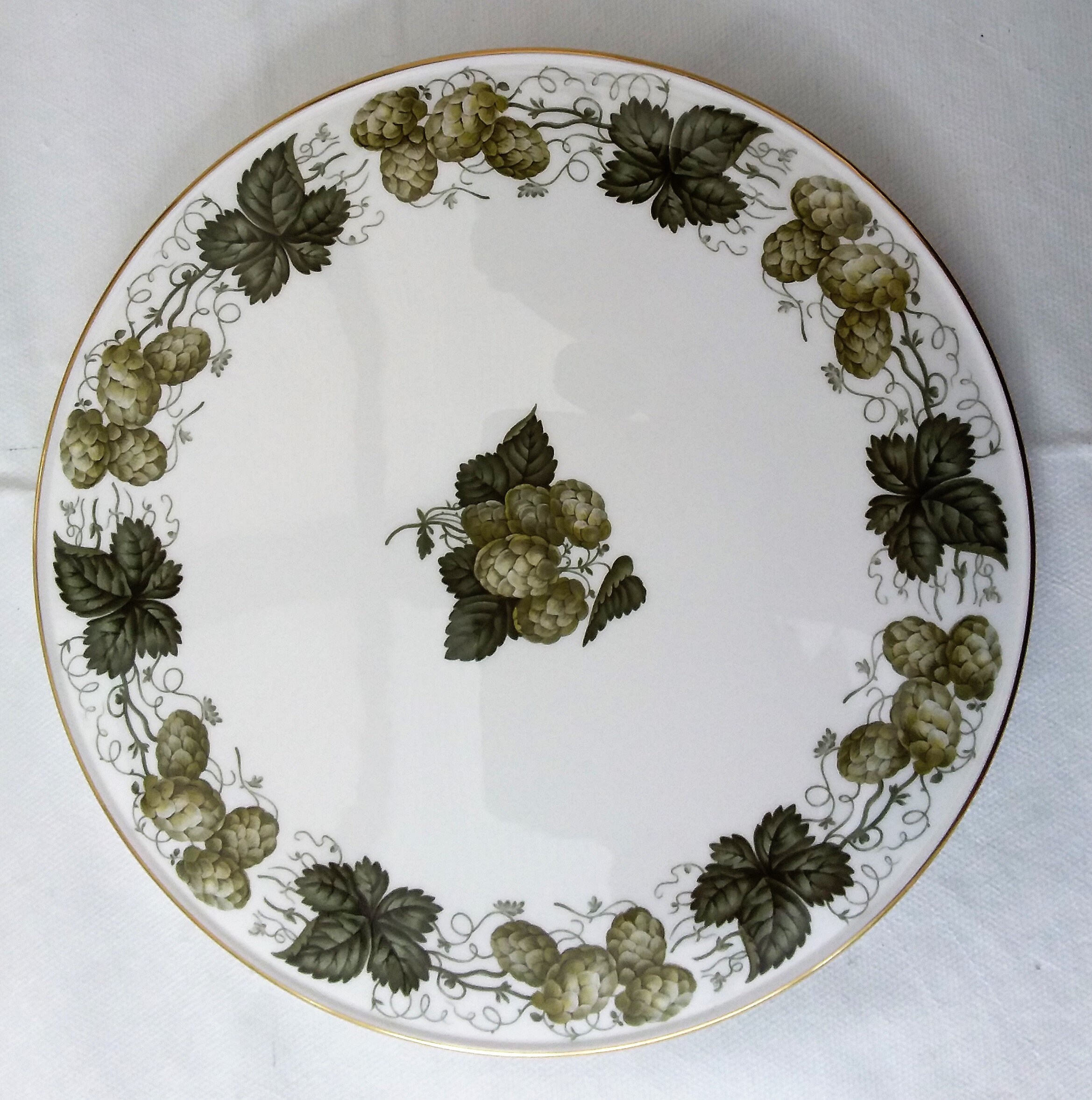 Art & Collectibles Tea. 28cms Porcelain China Plate 11 Celebrations ...