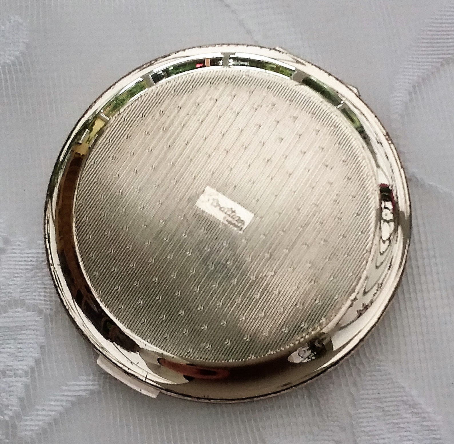 Stratton Compact Silver Tone Convertible Powder Compact - Etsy