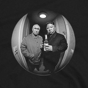 Putin Kim Jong Shirt - Etsy