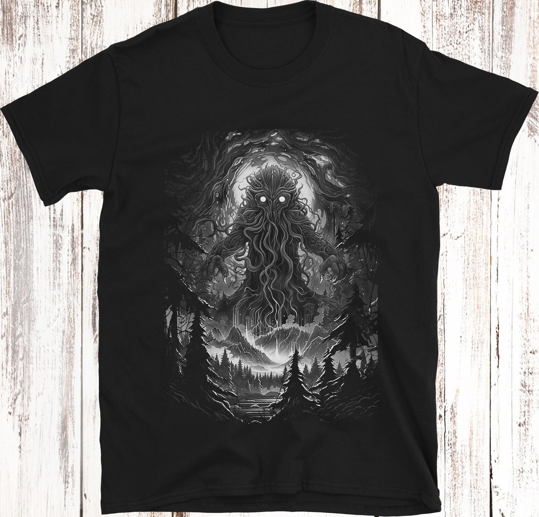 Cthulhu T-shirt God Like Soul Eating Lovecraft Canon - Etsy