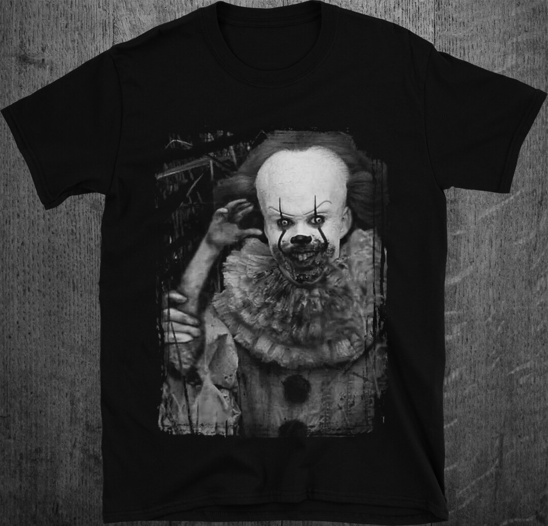 Hello Creepy Clown Shirt by Stephen King Psycho Horror - Etsy