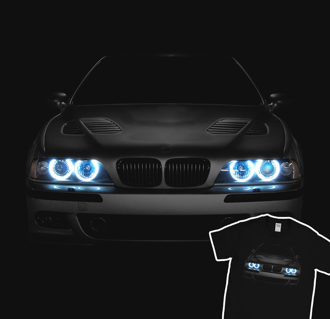 Beemer E39 M5 540 Headlights Glow S62 V8 Engine Bimmer Angel Eyes ...