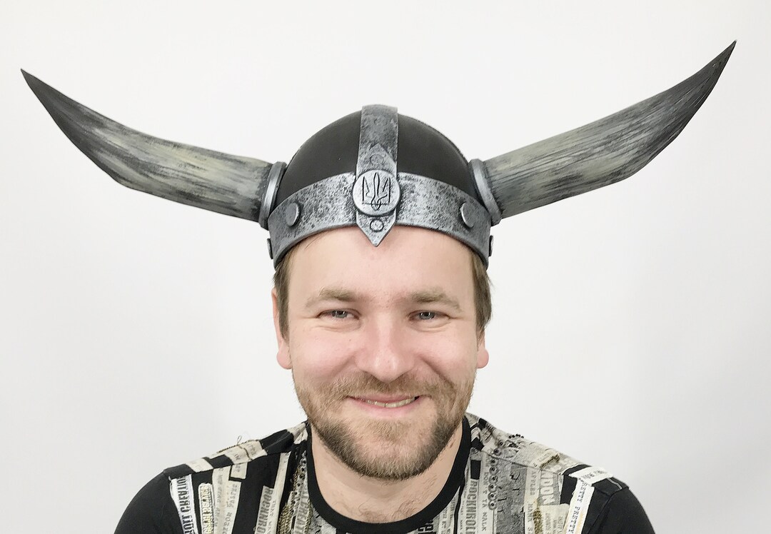 Cosplay Helmet With Horn Medieval Armor Cosplay Props - Etsy