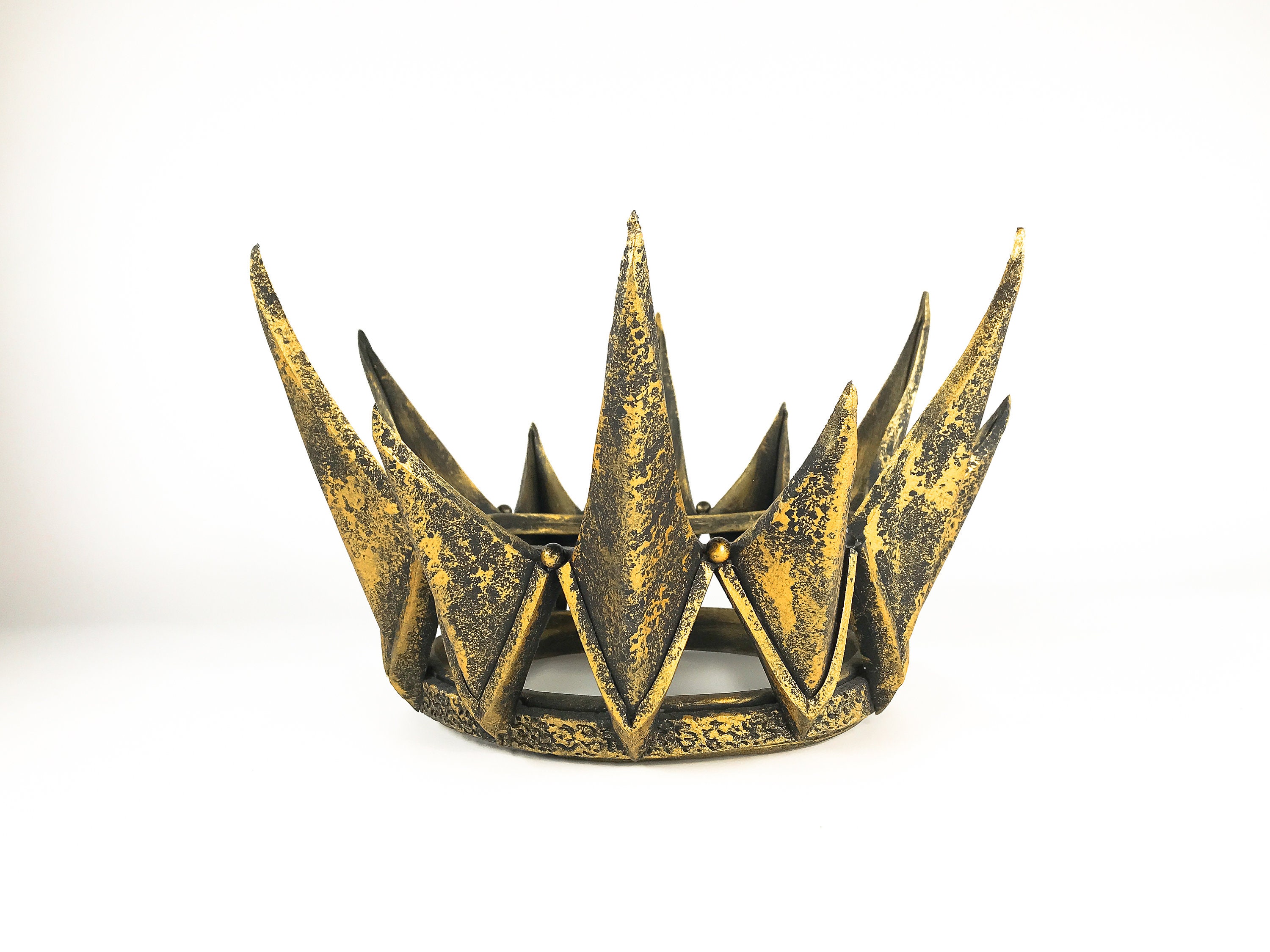 Golden Crown for the Queen Сosplay Props Crown Golden Royal - Etsy