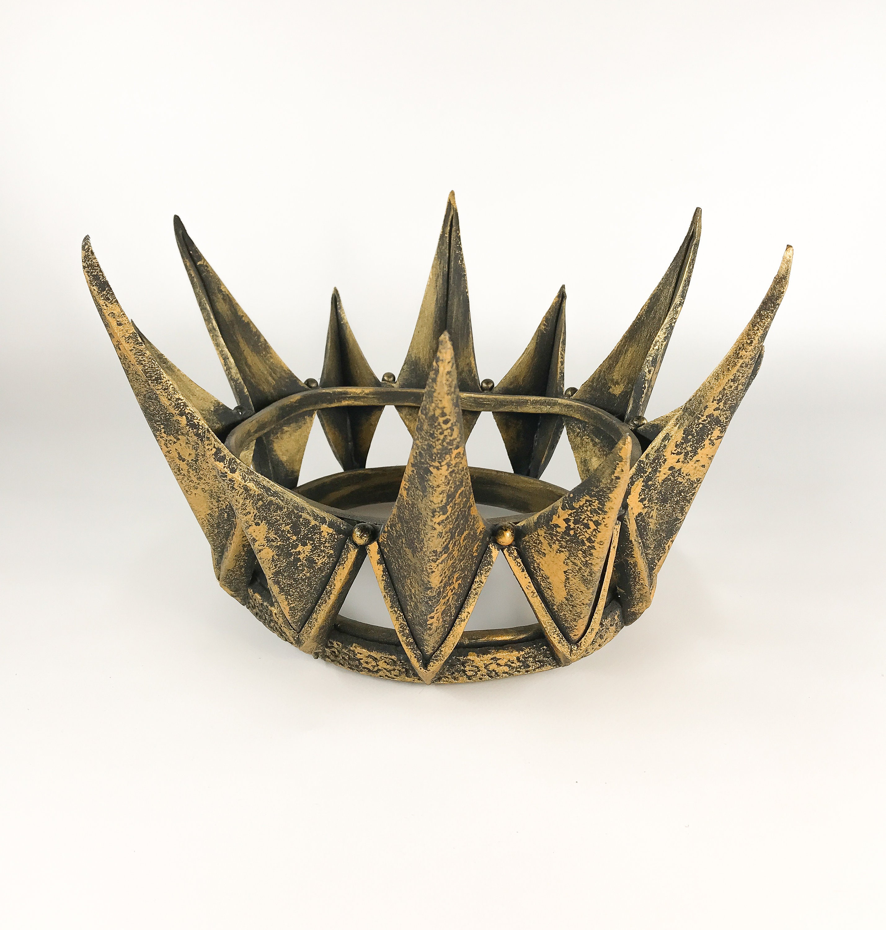 Golden Crown for the Queen Сosplay Props Crown Golden Royal - Etsy
