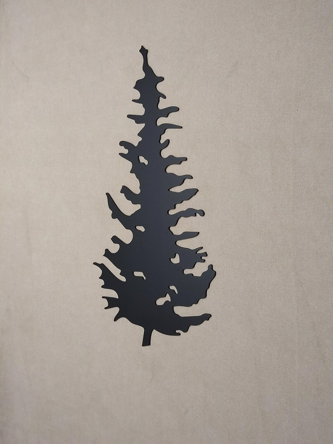 Evergreen Trees Metal Wall Art Decor Metal Tree Scenic - Etsy