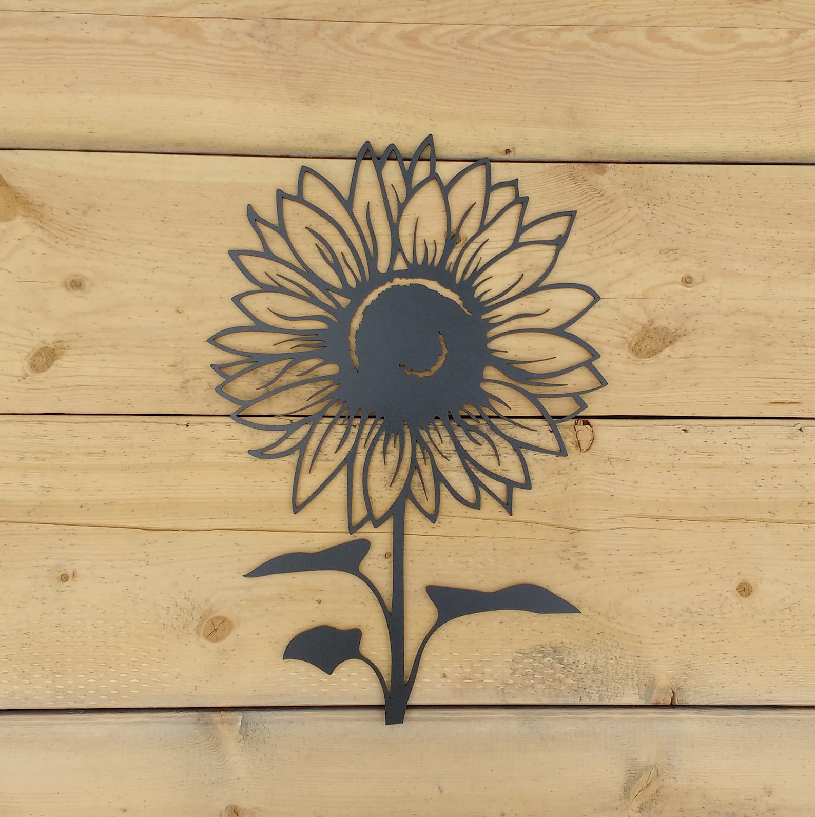 Metal Sunflower Sunflower Flower Wall Art Decoration - Etsy Canada