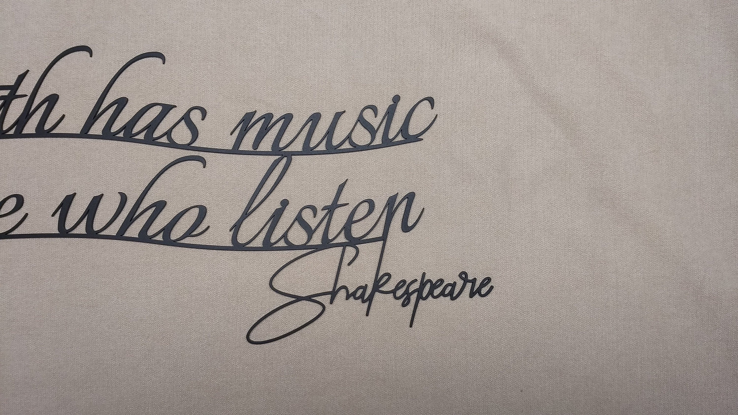 Music Quote Earth Has Music Shakespeare Musical | Etsy