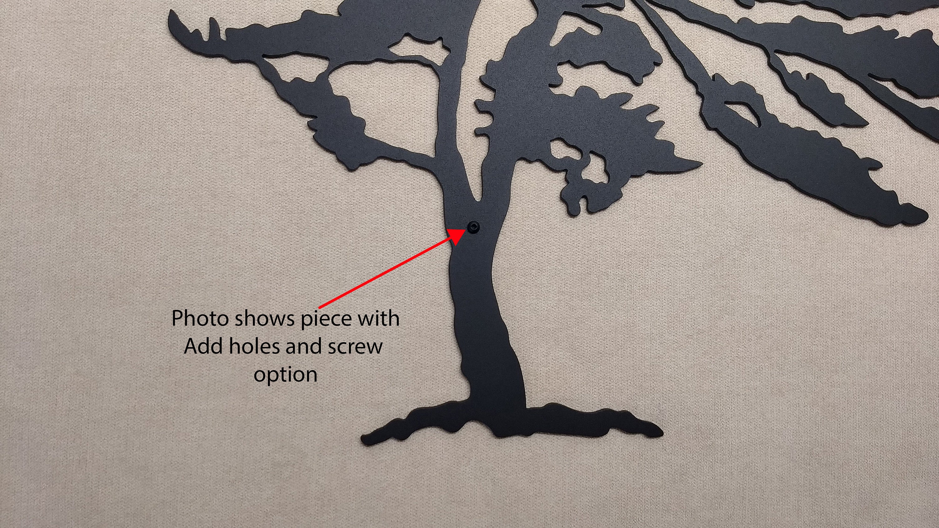 Windswept Tree Metal Wall Art Metal Tree Scenic Decor - Etsy