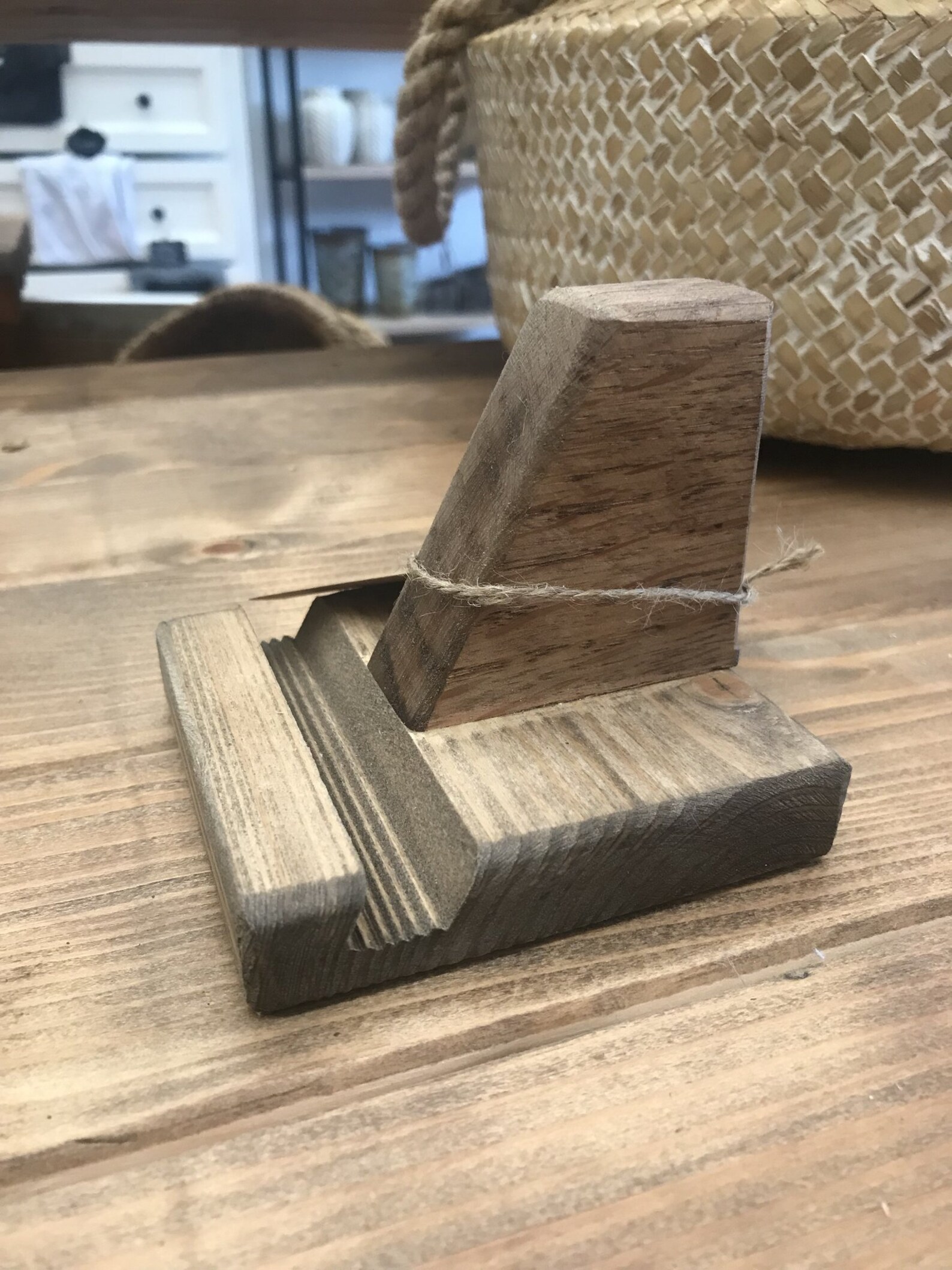 Wood Cell Phone Stand - Etsy