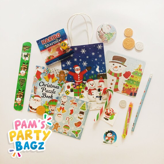 Deluxe Christmas Party Bags/christmas Eve Treat Bags - Etsy UK