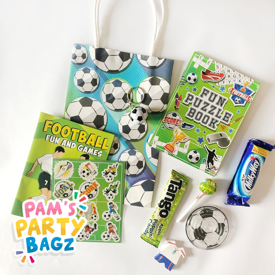 Pre-filled Football Party Bag - Etsy UK