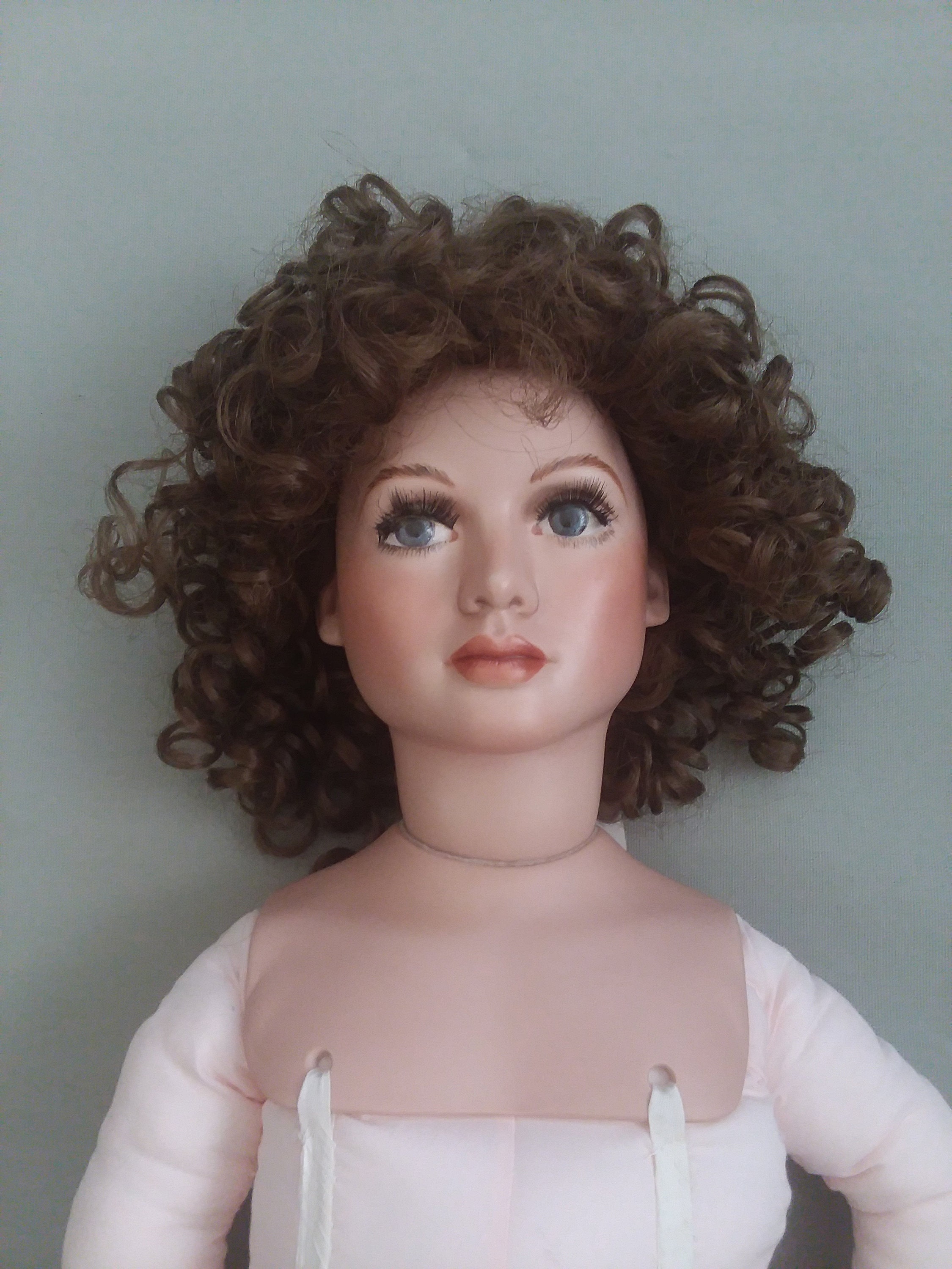 Paris is a 32" Tall Porcelain, Posable Doll - Etsy