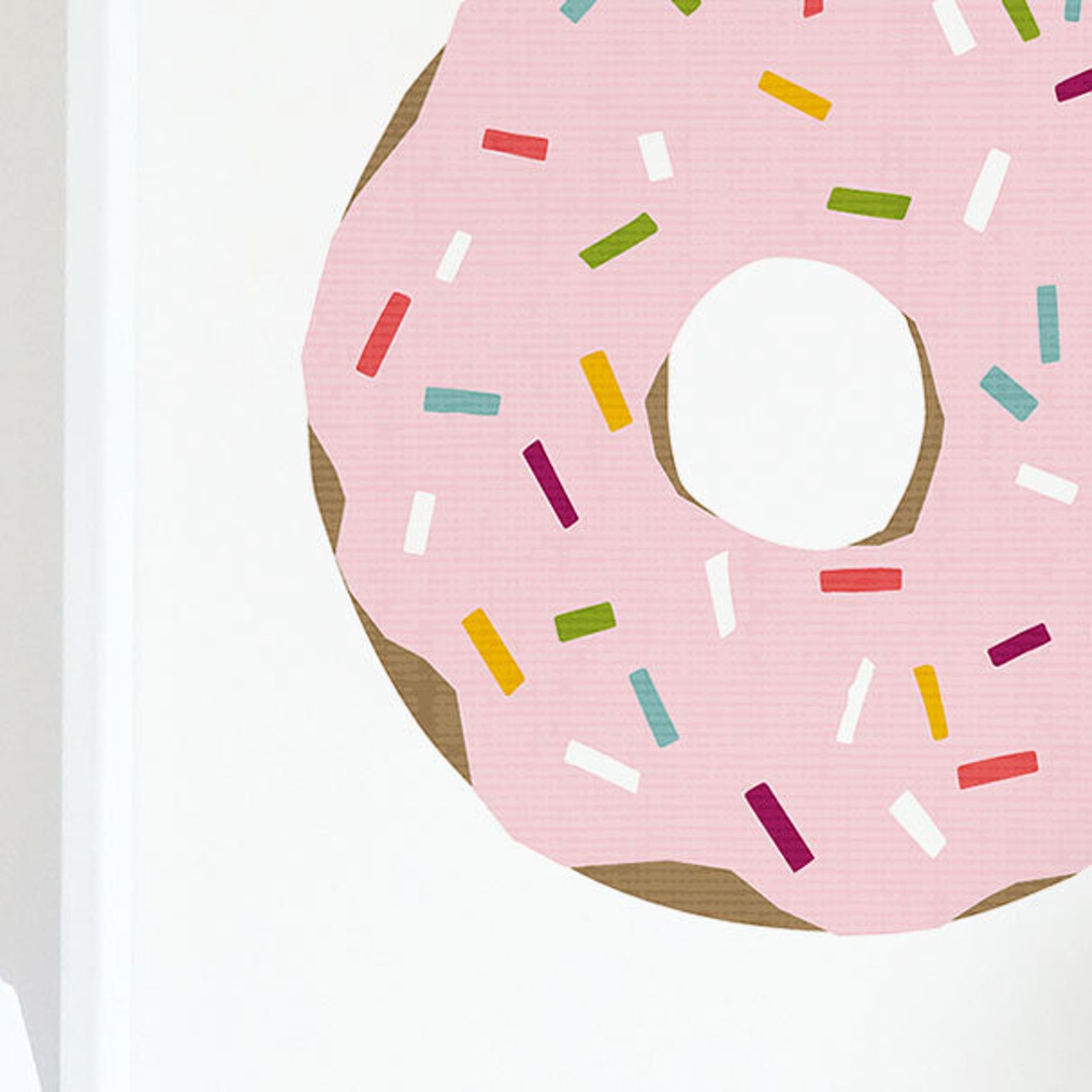 Donut Wall Art Doughnut Print Kitchen Decor Printable Wall - Etsy