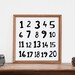 School Poster, Classroom Decor, Numbers Print, Educational Printable ...