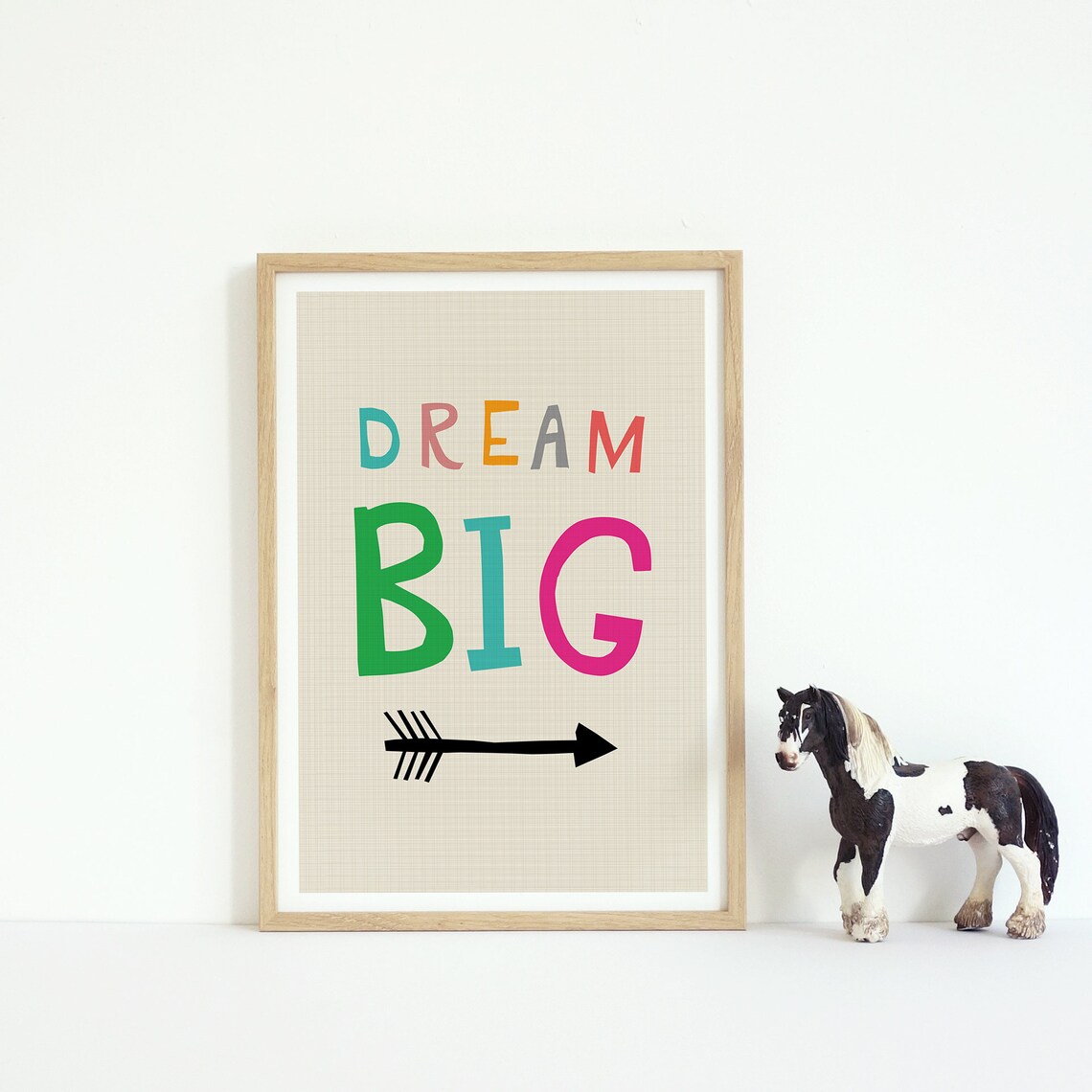 Dream Big Wall Print Wall Art Home Decor Motivational - Etsy