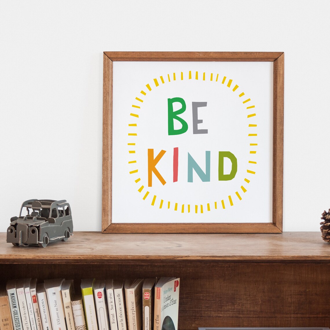Be Kind Printable Wall Art Inspirational Quote Print Wall Art | Etsy UK