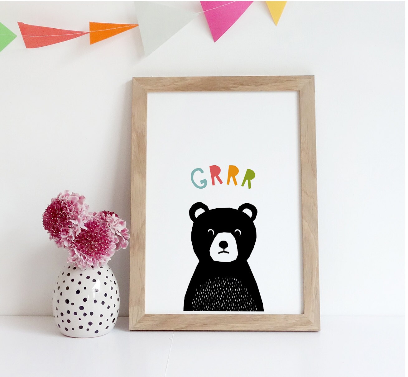 Nursery Decor Nursery Printable Nursery Animal Print Bear - Etsy