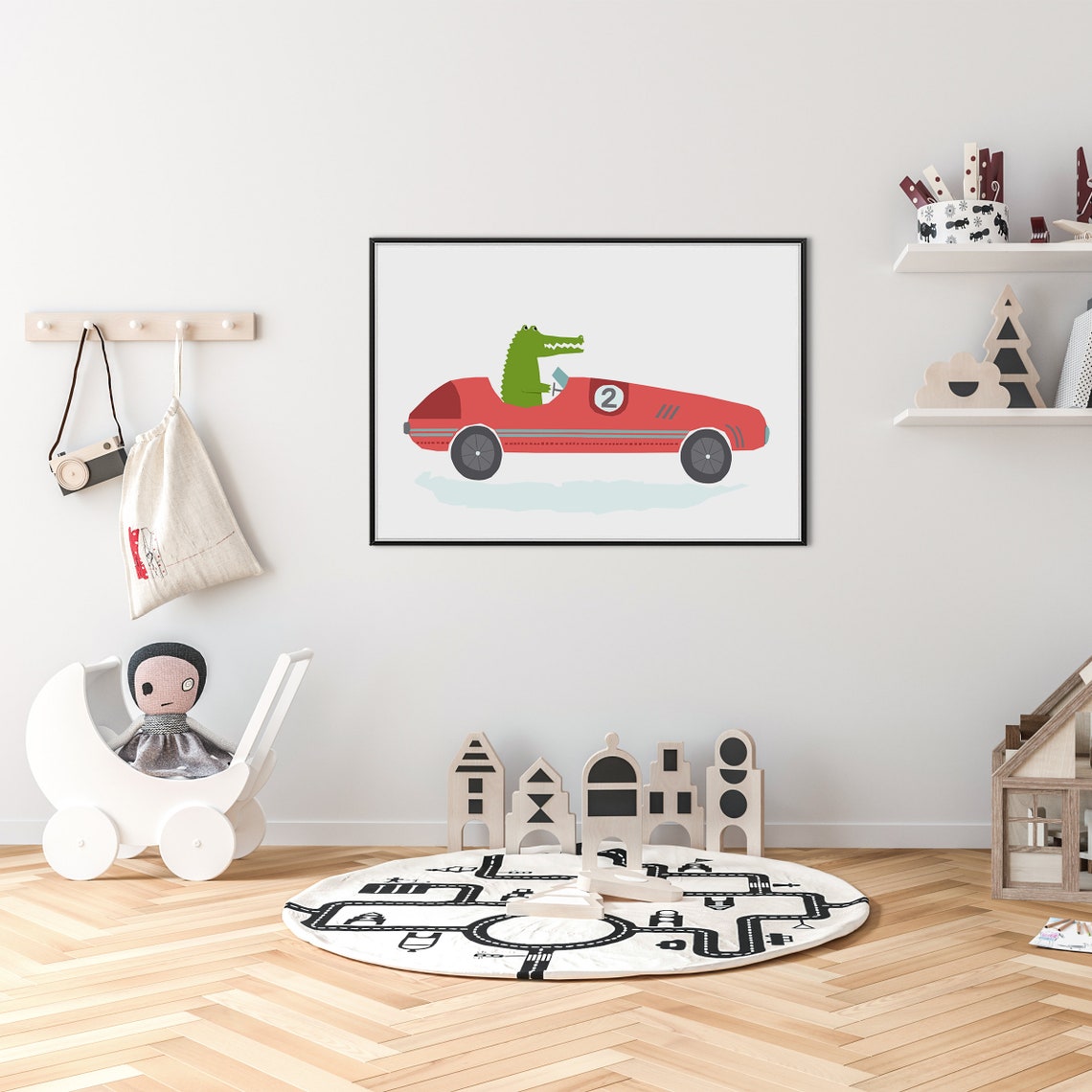 Transport Prints Kids Set of 4 Prints Boys Bedroom Modern - Etsy