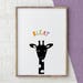 Printable Nursery Decor Printable Art Giraffe Bleat Nursery - Etsy