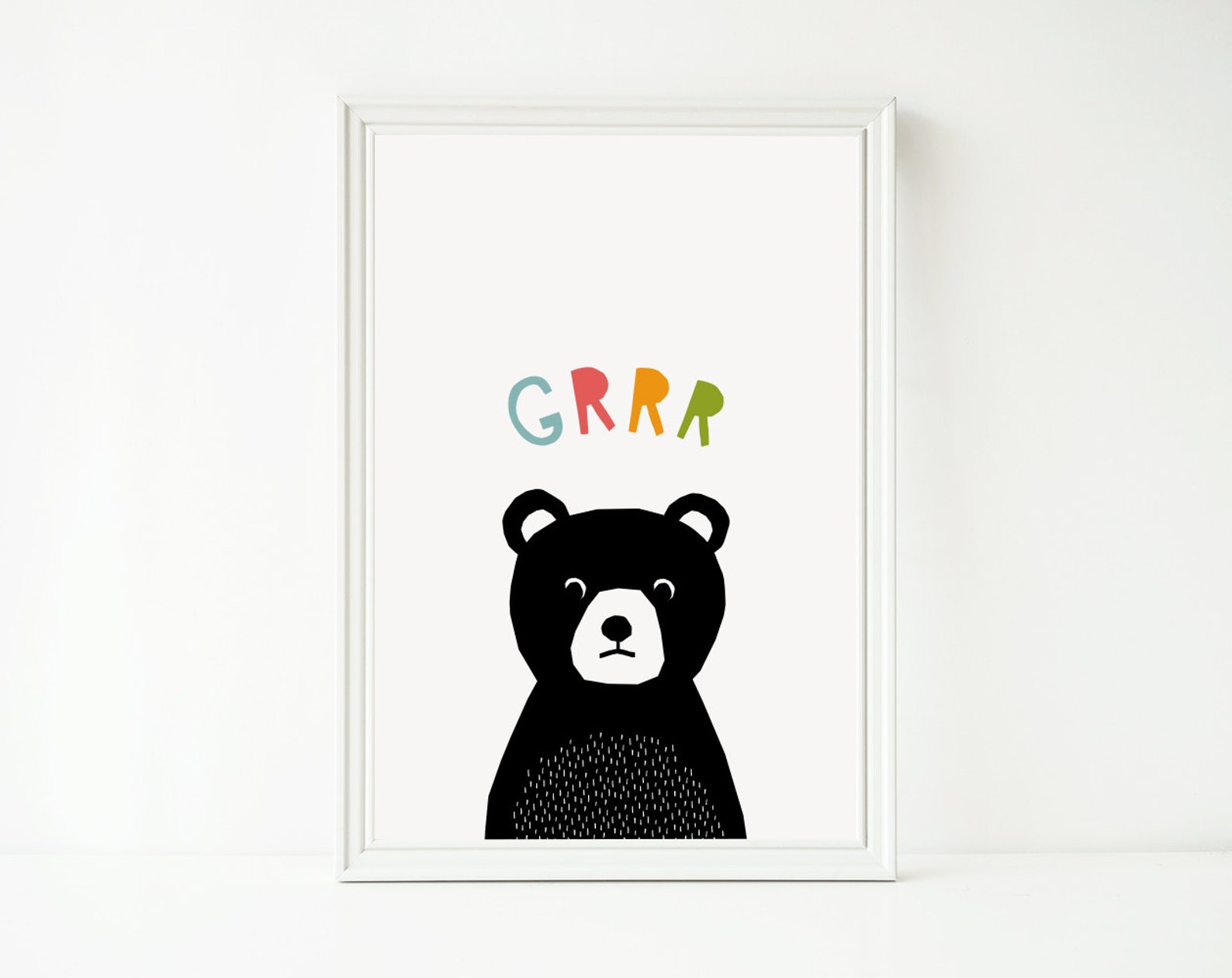 Nursery Decor Nursery Printable Nursery Animal Print Bear | Etsy