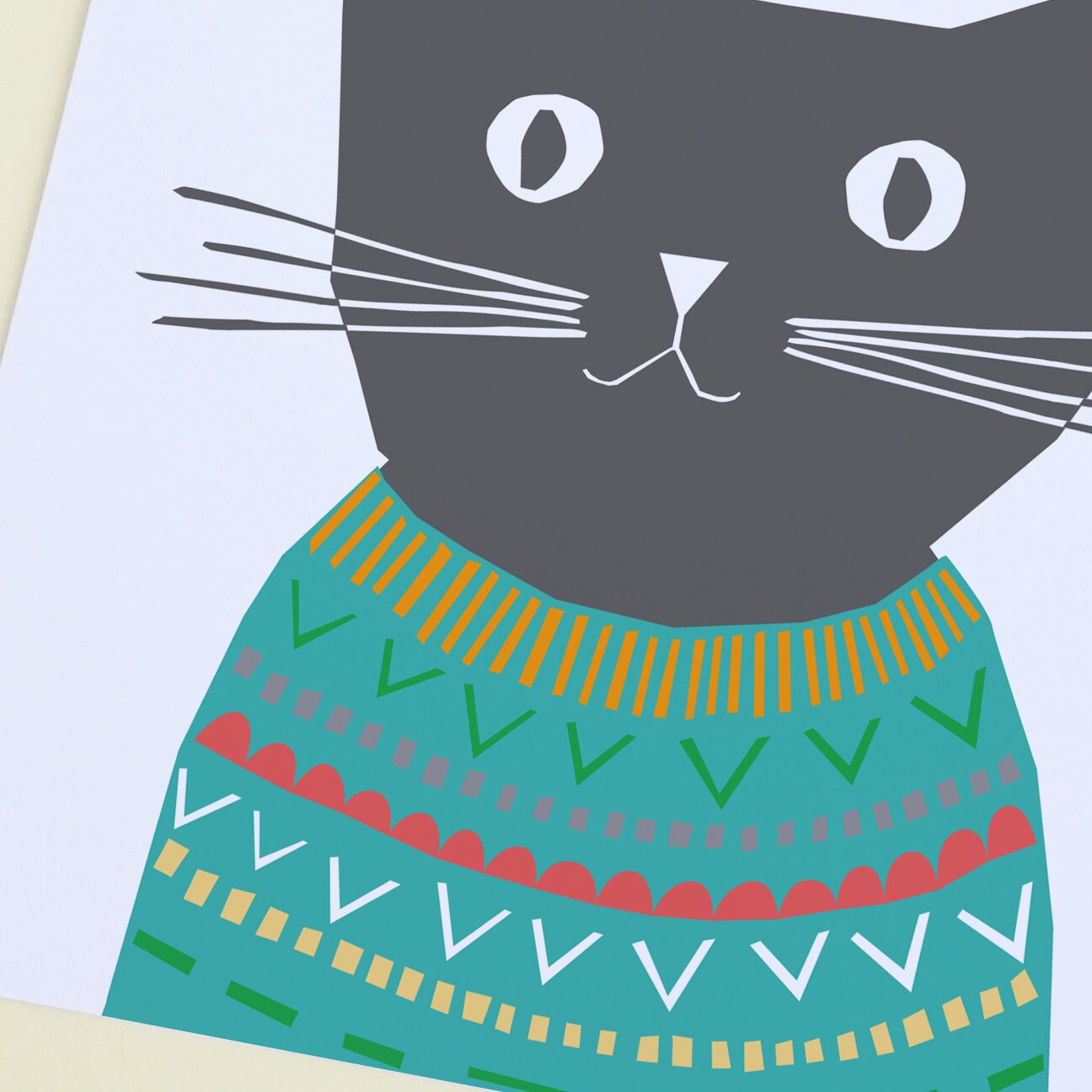 Cat Print Wall Art Nursery PRINTABLE Crazy Cat Lady Kitten - Etsy