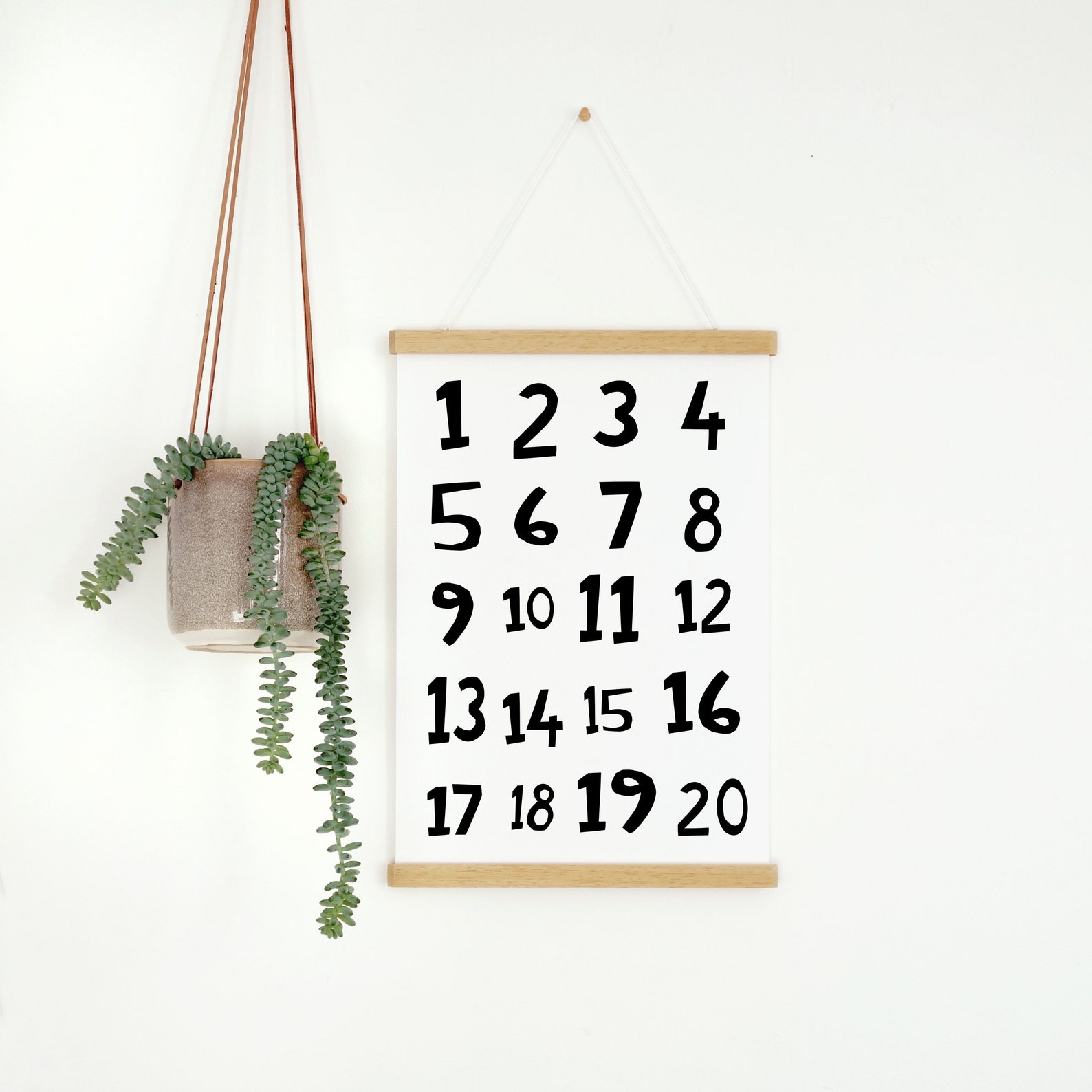 School Poster Classroom Decor Numbers Print Educational - Etsy
