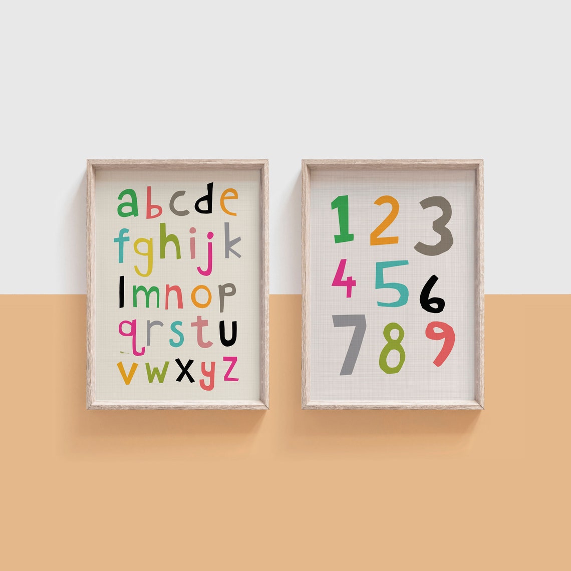 Number Print Classroom Poster Educational Poster Kids | Etsy