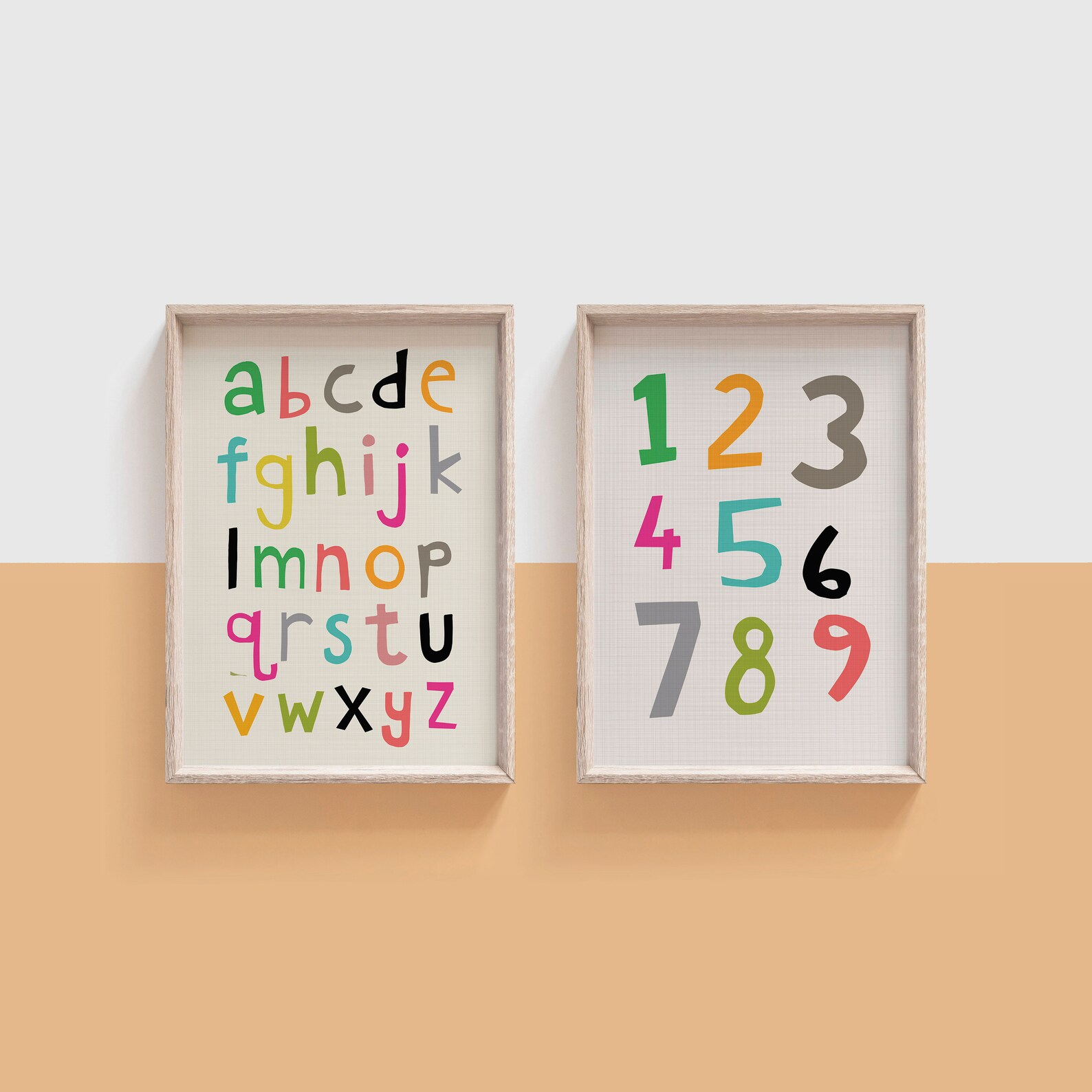 Number Print Classroom Poster Educational Poster Kids | Etsy