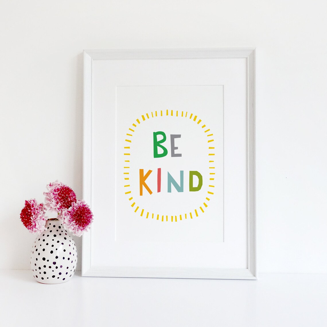 Be Kind Printable Wall Art Inspirational Quote Print Wall Art - Etsy UK