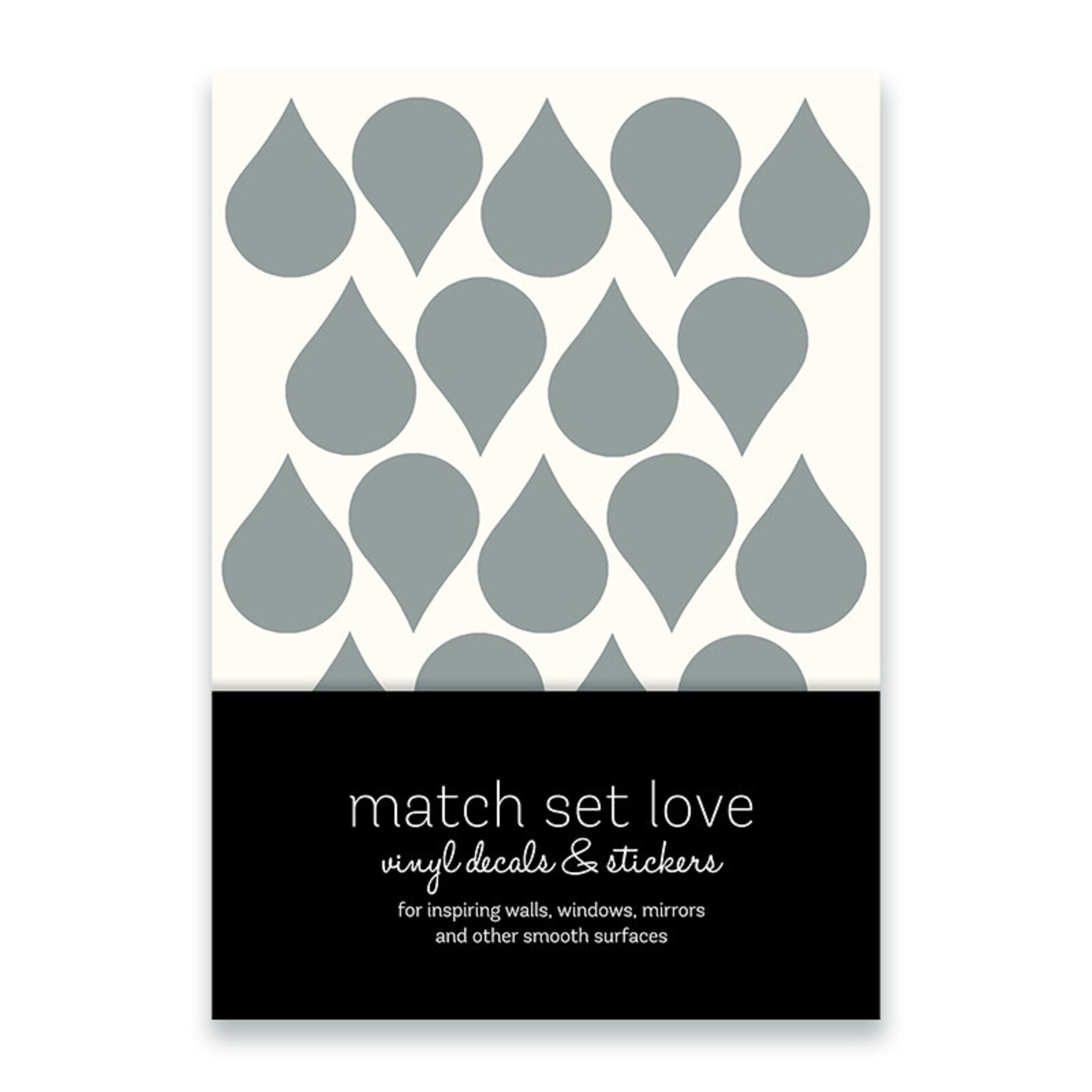 Raindrop Wall Stickers Raindrop Wall Decals Vinyl Wall - Etsy